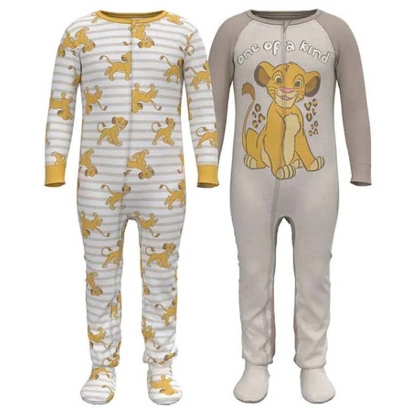 Disney | Pajamas | Simba Kids 2pack Blanket Sleeper Nwt Size 24m | Poshmark